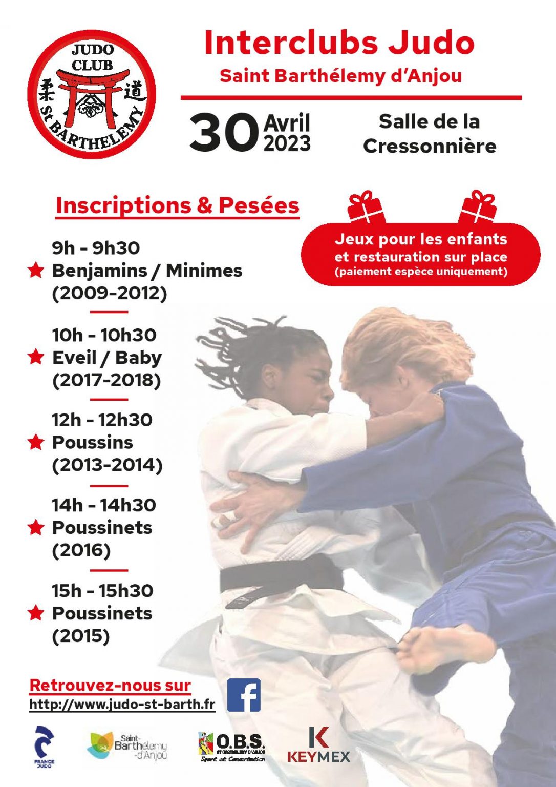 Interclubs Judo Club St Barthélemy 2023 – Judo Club Saint Barthélemy d ...